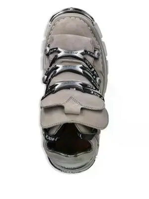 NEW ROCK Lace-up Platform Sneakers