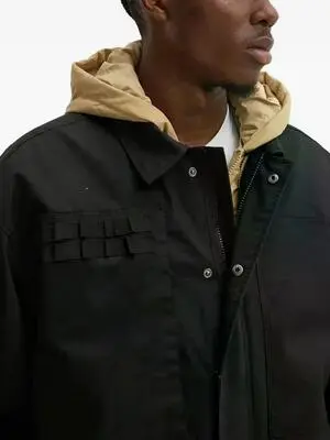 Desigual Flap-pockets Jacket With Detachable Gilet