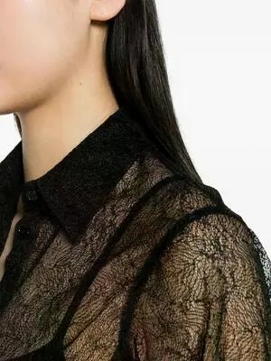 Helmut Lang Semi-sheer Mesh Shirt