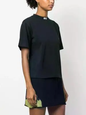 Heron Preston Logo-embroidered Organic Cotton T-shirt