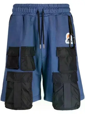 MAUNA KEA Climber Cotton Track Shorts - Blue