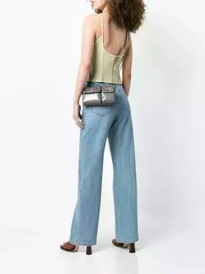 By Far Baby Billy Crossbody Bag - Grey