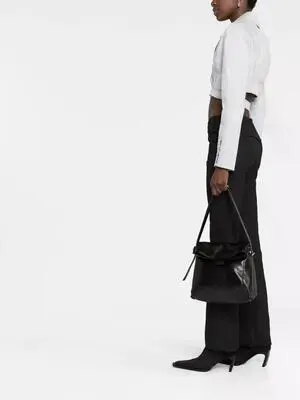 Off-White Leather Shoulder Bag