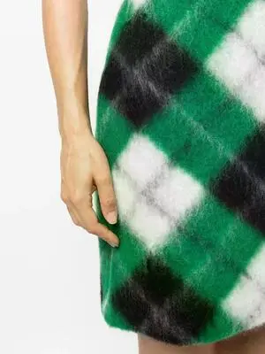 Opening Ceremony Check-print Mini Skirt