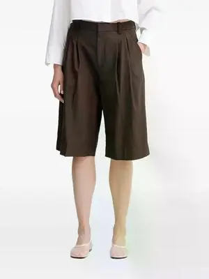 A.L.C. Pleated Side-pockets Shorts