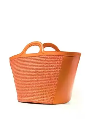 Marni Tropicalia Logo-embroidered Tote