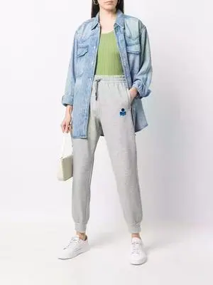 MARANT ETOILE Logo-patch Track Pants