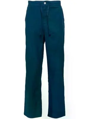 Frescobol Carioca Mendes Drawstring Trousers - Blue