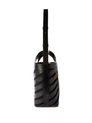 Off-White Small Cut-out Diag Tote Bag