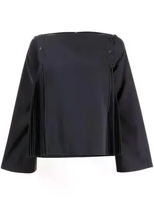 ADEAM Peony Crepe Top