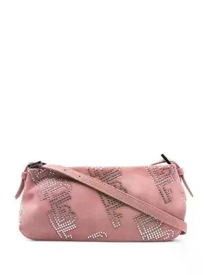 By Far Rachel Logo-stud Shoulder Bag