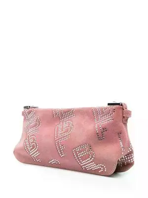By Far Rachel Logo-stud Shoulder Bag