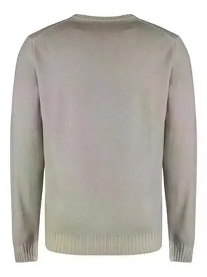 MOORER Long-sleeve Ribbed-knit Sweater