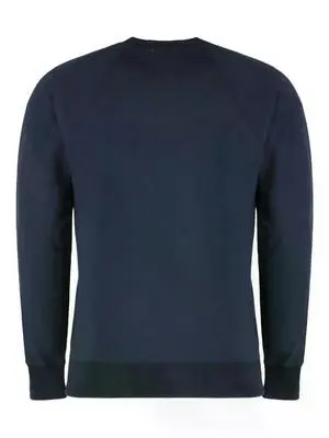 MOORER Embroidered Raglan-sleeve Sweatshirt
