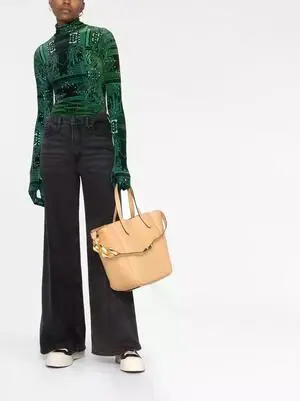 JW Anderson Chain-detail Leather Tote