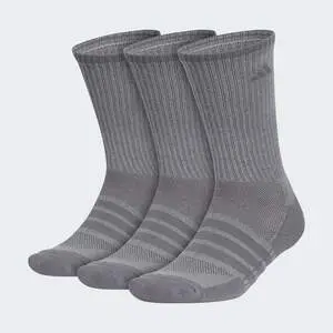 Adidas Cushioned Crew Socks 3-pack - Onix / Grey