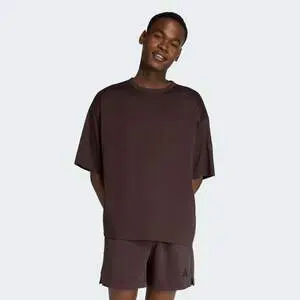 Adidas Soft Lux Tee - Shadow Brown