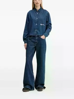 Karl Lagerfeld Split-hem Jeans