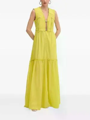 Pinko Tiered Maxi Dress