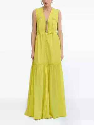 Pinko Tiered Maxi Dress
