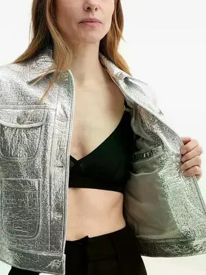 The Kooples Metallic-effect Jacket