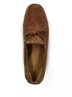 HACKETT Suede Tassel Boat Shoes