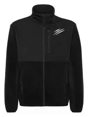 PLEIN SPORT Panelled Scratch-detail Jacket