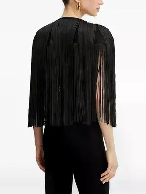 Herve Leger Fringe-detail Blouse