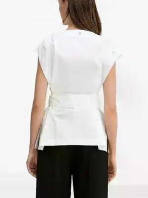PEDRO DEL HIERRO Button-front Top With Bow Detail
