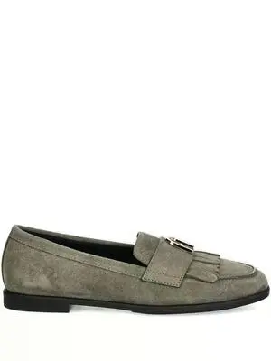 Furla Fringed Buckle Loafers