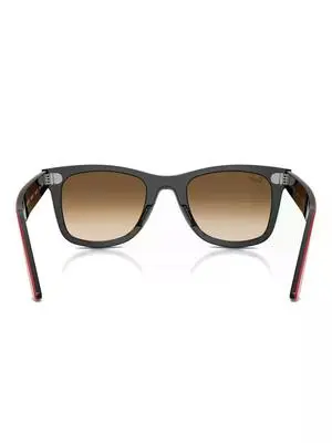 Ray-ban Square Frame Sunglasses - Red