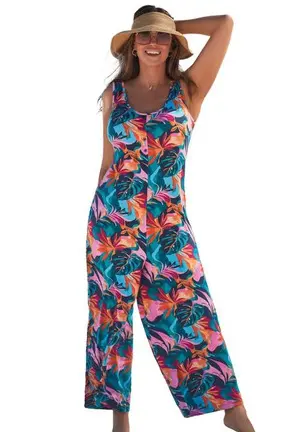 SWIMSUITS FOR ALL Isla Jumpsuit - Aloha Spirit