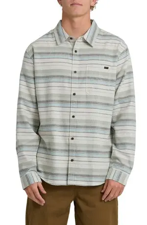 BILLABONG Coastline Cotton Flannel Button-up Shirt