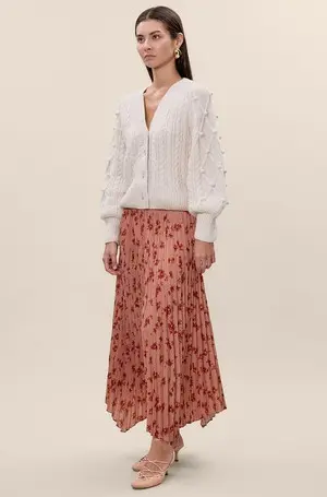 Rebecca Taylor Celeste Tea Length Skirt