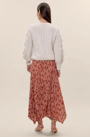 Rebecca Taylor Celeste Tea Length Skirt