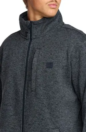 BILLABONG Boundary Fleece Zip Jacket - Navy