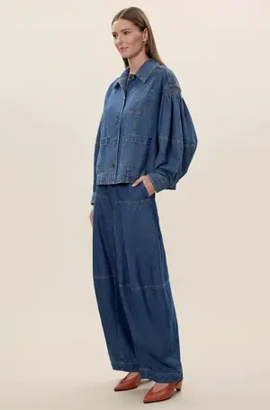 Rebecca Taylor Edith Denim Shirt Jacket