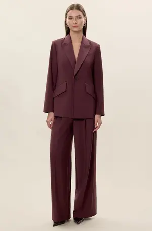 Rebecca Taylor Stevie Blazer - Plum