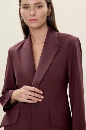 Rebecca Taylor Stevie Blazer - Plum