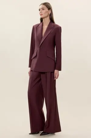 Rebecca Taylor Stevie Pant - Plum