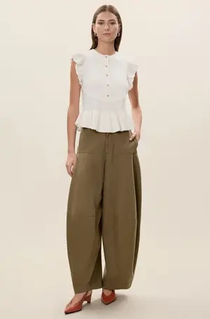 Rebecca Taylor Frill Pants For Women