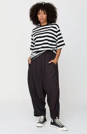 TURTLEDOVE LONDON Drape Trousers