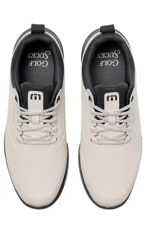 Travis Mathew The Daily Pro Hybrid Golf Shoe - Birch/ebony