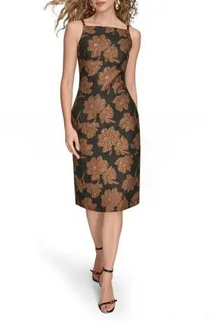 Donna Karan New York Scoop Neck Cocktail Dresses