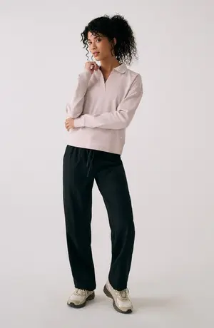 LOLE Mindset Johnny Collar Sweatshirt