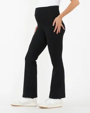 RIPE MATERNITY Organic Jersey Flare Pant