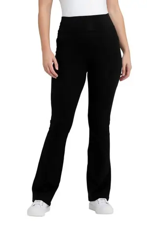 RIPE MATERNITY Organic Jersey Flare Pant - Black