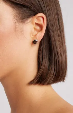 CHILD OF WILD Eternal Ammonite Stud Earrings