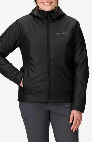 MARMOT Monoquilt Hooded Jacket - Black