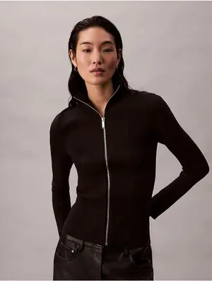 Calvin Klein Textured Jackets For Women